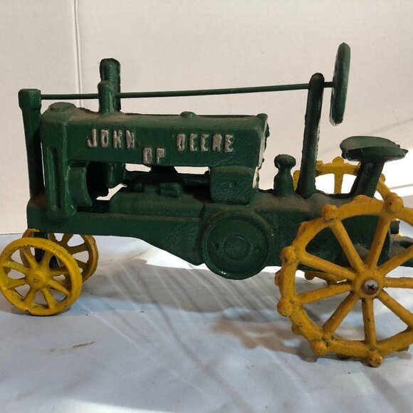 John Deere | Accents | Vintage Heavy Cast Iron John Deere 1 Length ...
